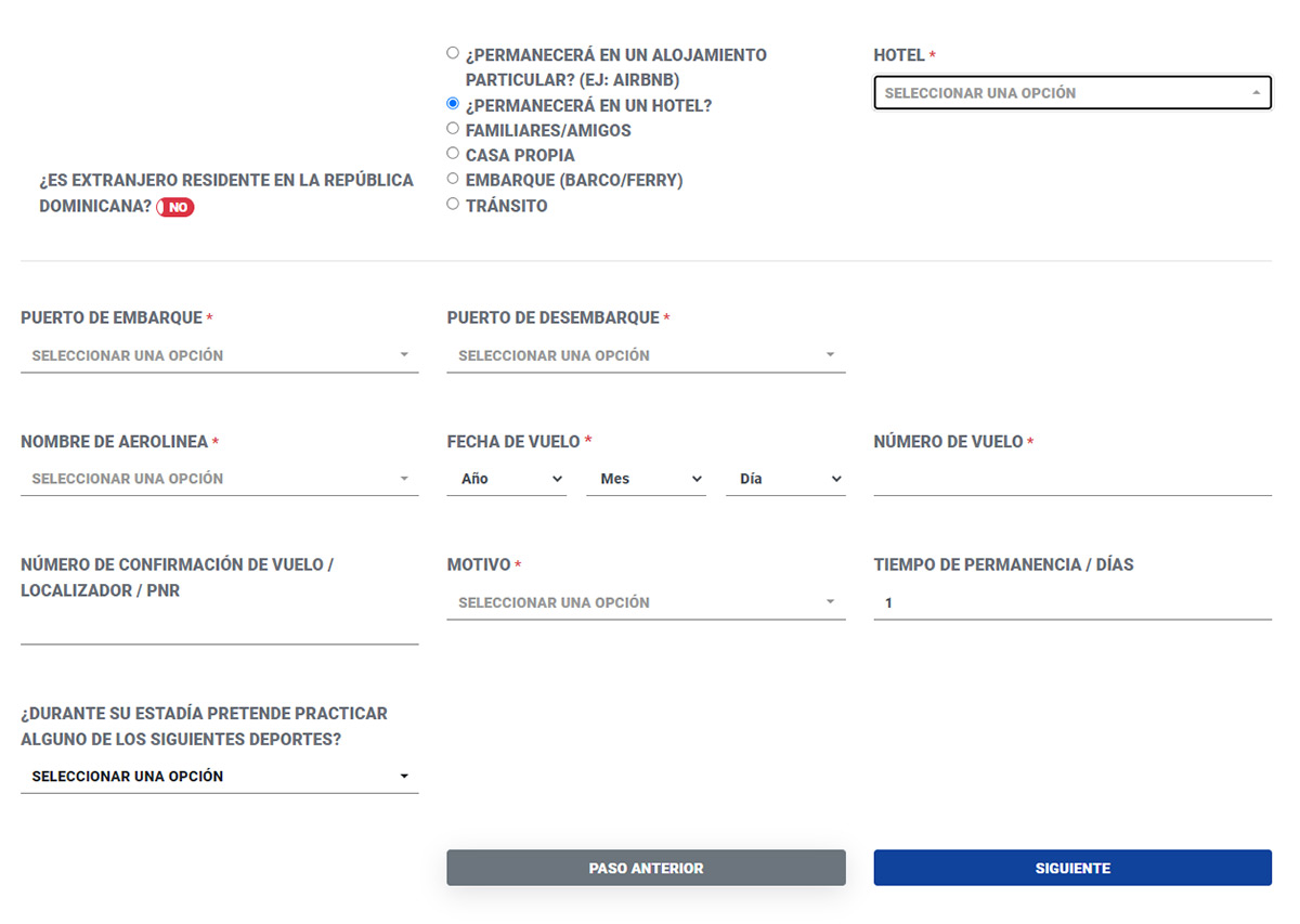 ¿Como completar el formulario de migración “E-ticket electrónico” para ...